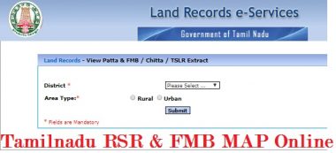 Tamilnadu RSR & FMB MAP 2024 (How to Download) Online
