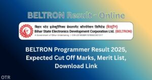 BELTRON Programmer Result 2025, Expected Cut Off Marks, Merit List, Download Link